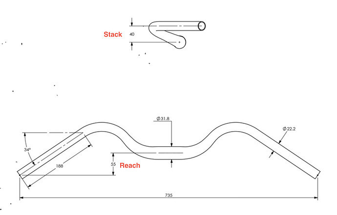 MTB handlebar dimensions - Resources - Custom Framebuilding Forum
