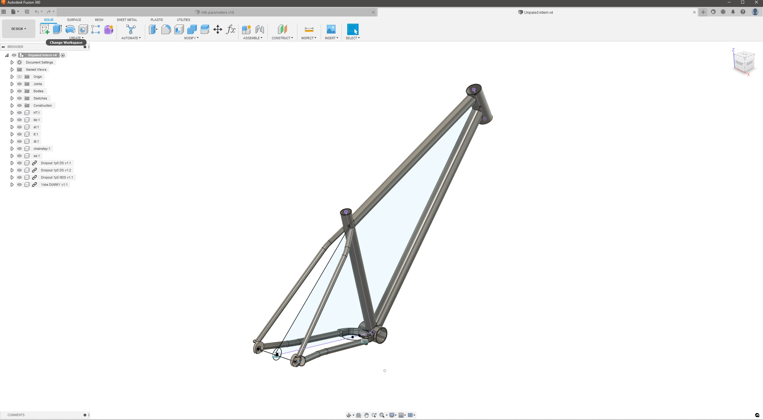 [Video Tutorial] Drawing a real mountain bike in fusion360 - CAD ...