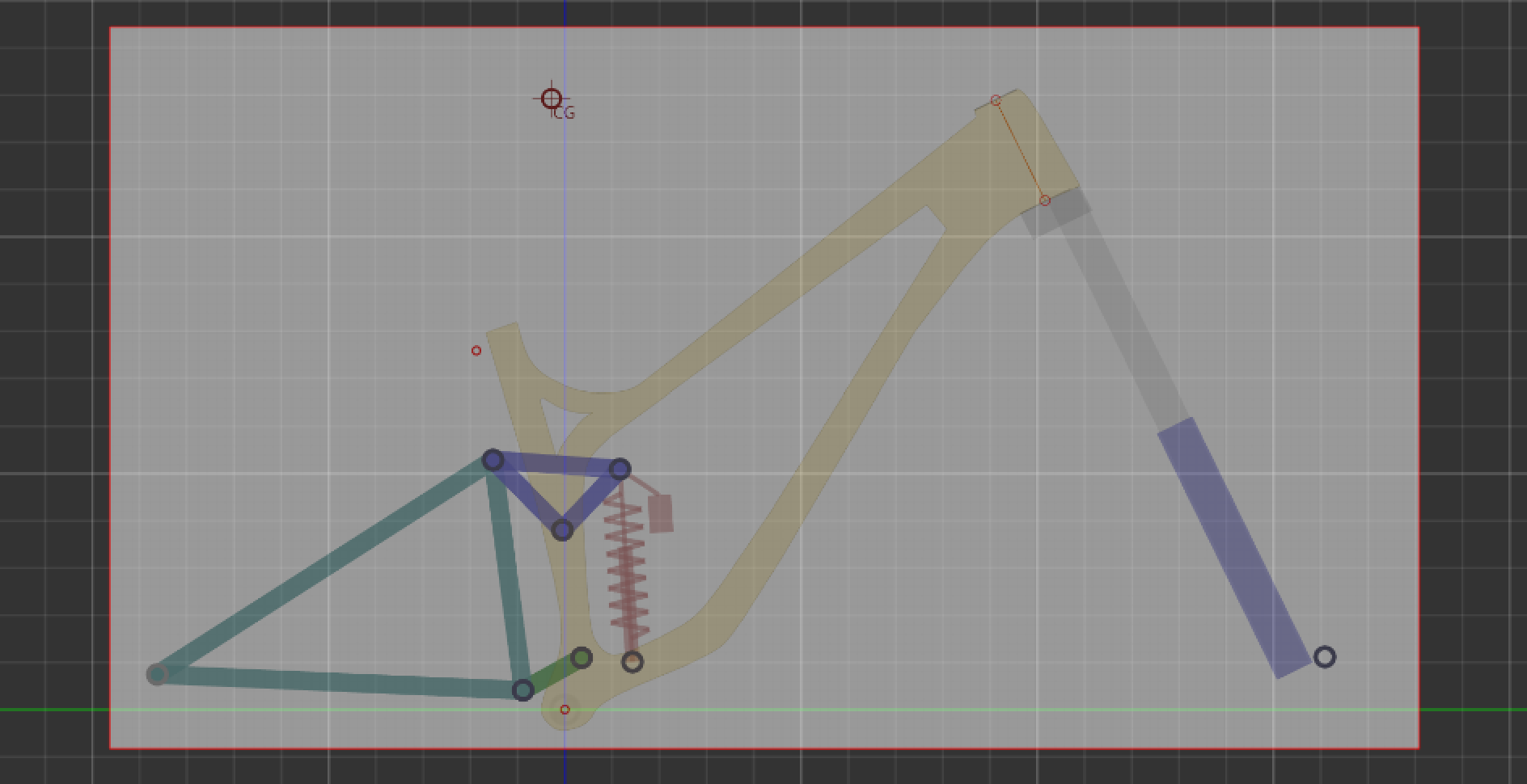 Making a Sketch of a Full-Sus Frame in Fusion360 - CAD - Custom ...