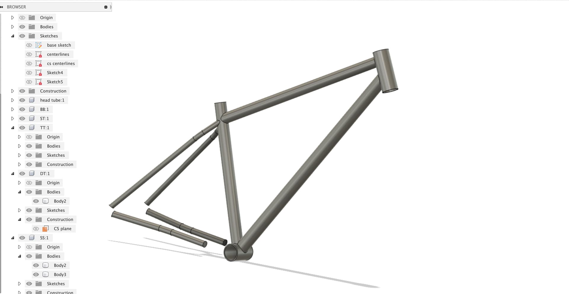 [Video Tutorial] Drawing a real mountain bike in fusion360 - CAD ...